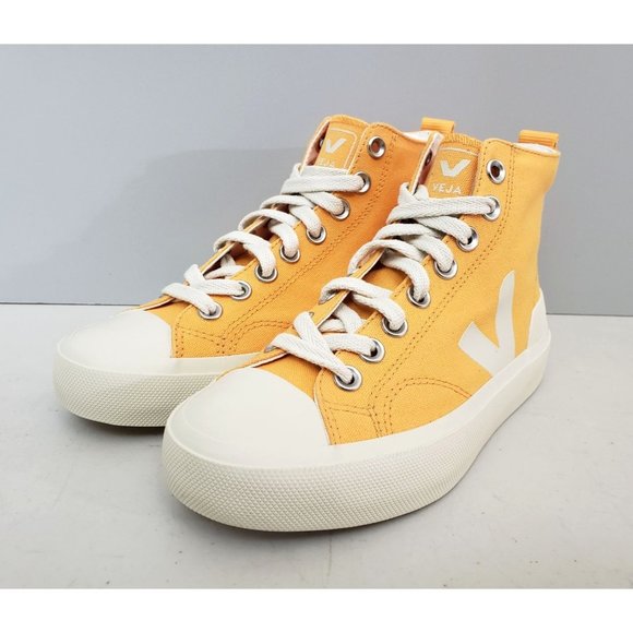 Veja | Shoes | Veja Wata Ii Hightop Sneakers In Orange Womens Sizes ...